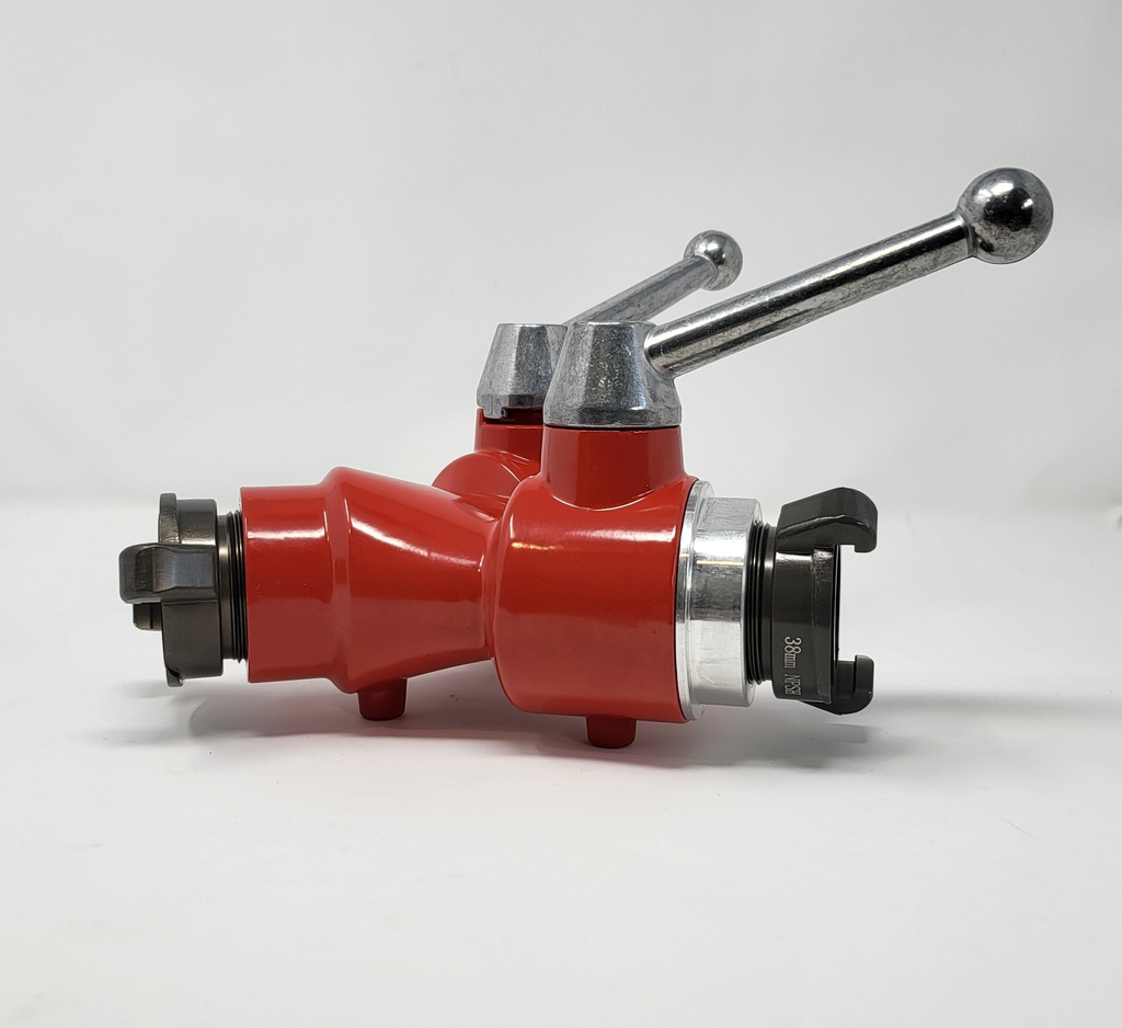 Wildland Gated Wye 38mm QC | WFR Wholesale Fire & Rescue
